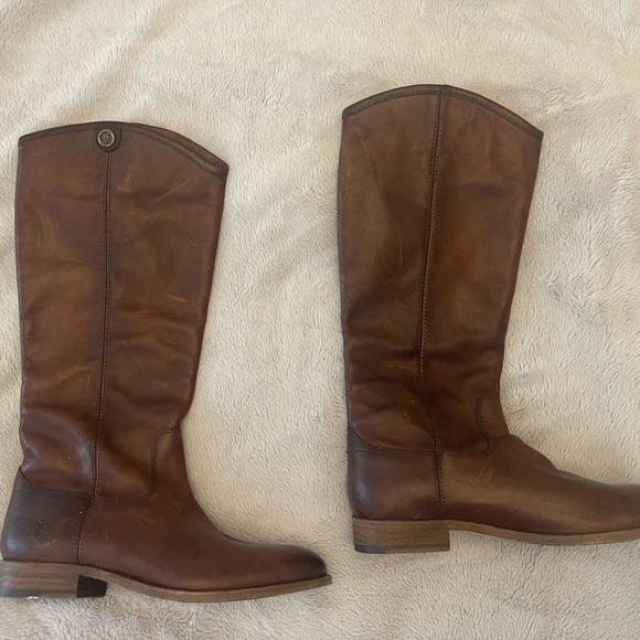 Frye | Shoes | Frye Melissa Boots In Cognac | Poshmark